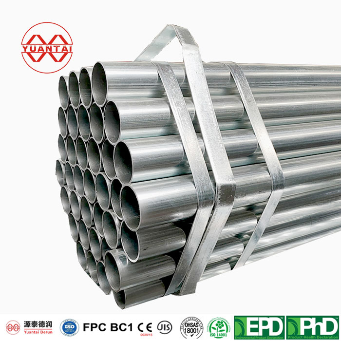 China High speed hot dip galvanized round pipe Manufacturer and ...